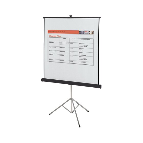 Quartet® Portable Tripod Projection Screens | Projection Screens | Quartet