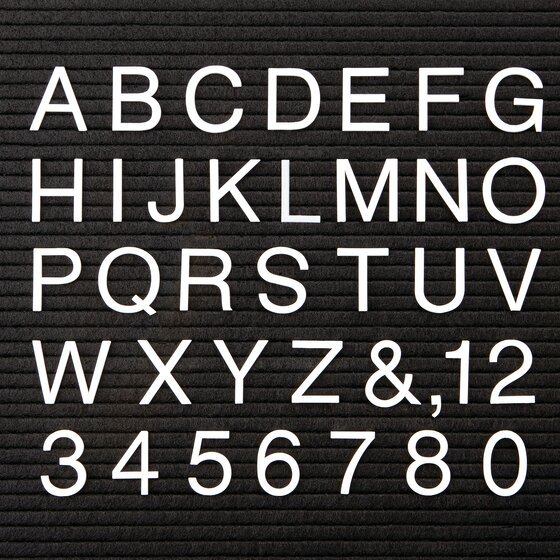 Quartet® Characters for Felt Letter Boards | Signage | Quartet