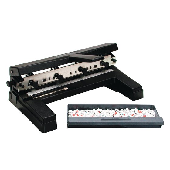 Swingline® 2-4 Hole Heavy Duty Punch, Adjustable Centers, A4 Compatible ...