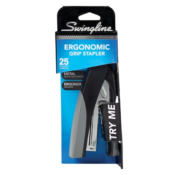 Swingline® Compact Grip Stapler, 25 Sheets, Assorted Colors | Swingline ...