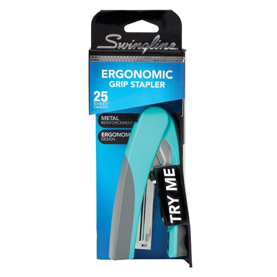 Swingline® Compact Grip Stapler, 25 Sheets, Assorted Colors | Swingline ...