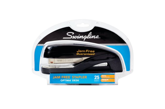 Swingline® Optima® Desk Stapler, 25 Sheets, Graphite Black | Swingline ...