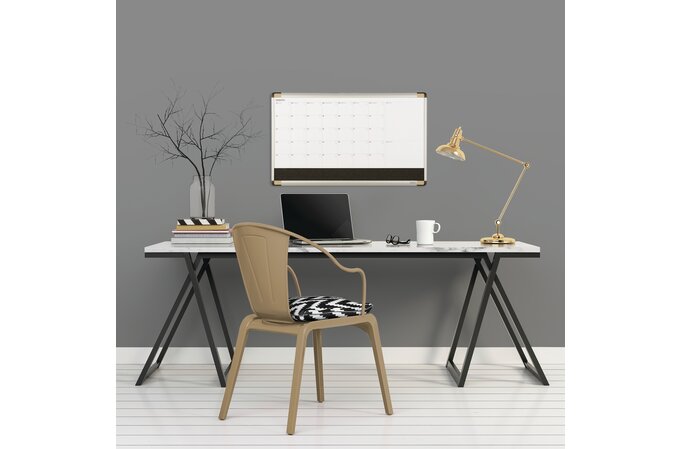 Quartet Magnetic Combination Calendar Board, 18" x 30", Dry-Erase 1 ...