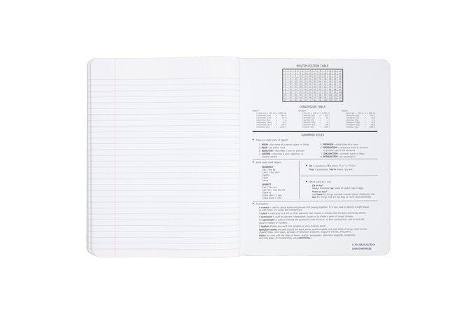Mead Square Deal Journal Composition Book, Wide Ruled, 100 Sheets, 9 3/ ...