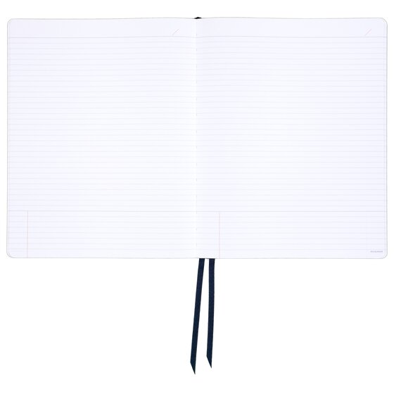 AT-A-GLANCE Signature Collection Casebound Notebook, Ruled, 80 Sheets ...