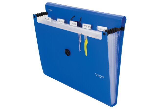 Five Star 6-Pocket Expanding Files | Expanding Files | Five Star