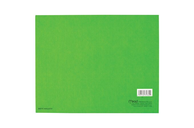Mead Brite Wallet Letter File, Color Chosen For You | Expanding Files ...