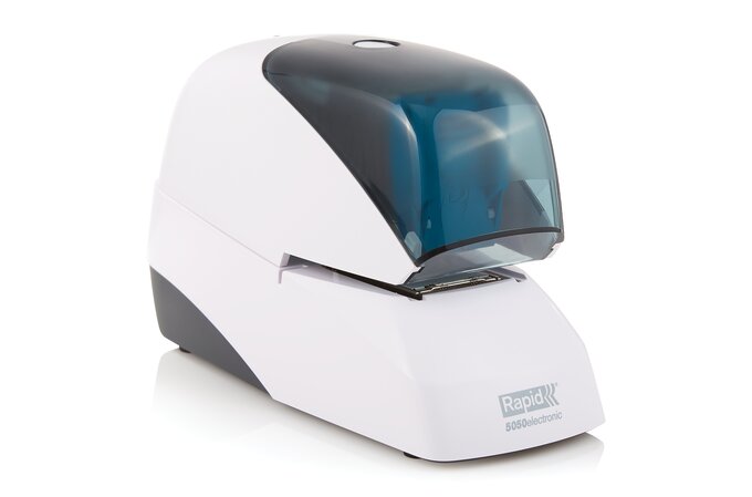 Rapid® 5050e Professional Electric Cartridge Stapler, 60 Sheets, White ...