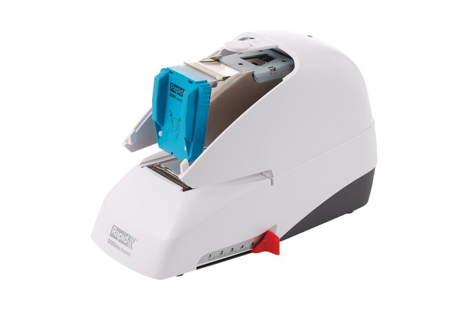Rapid® 5050e Professional Electric Cartridge Stapler, 60 Sheets, White ...