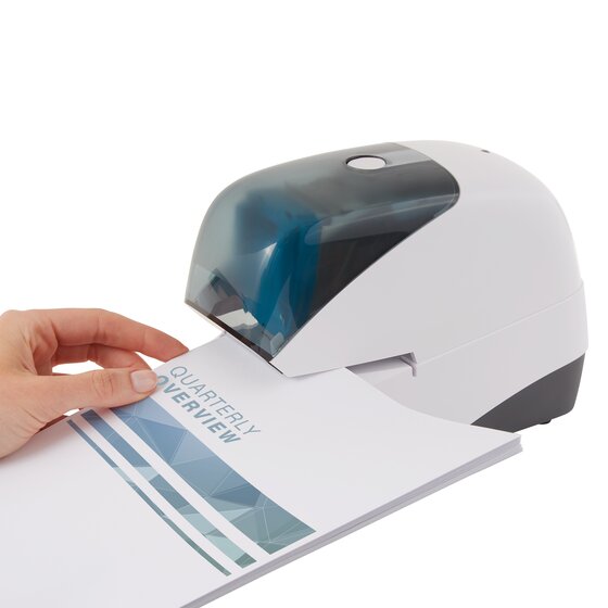 Rapid® 5050e Professional Electric Cartridge Stapler, 60 Sheets, White ...