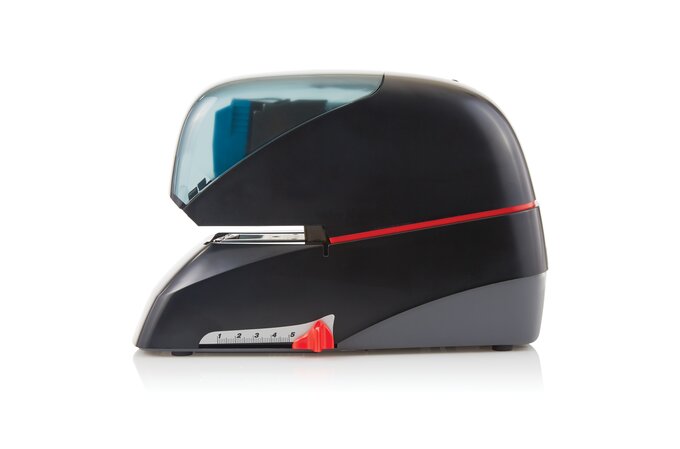 Rapid® 5080e Professional Electric Cartridge Stapler, 90 Sheets, Black ...