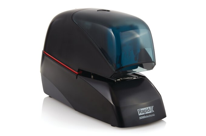Rapid® 5080e Professional Electric Cartridge Stapler, 90 Sheets, Black ...