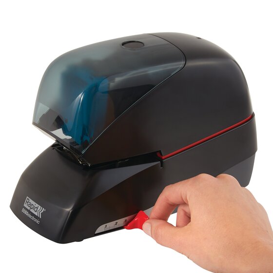 Rapid® 5080e Professional Electric Cartridge Stapler, 90 Sheets, Black ...