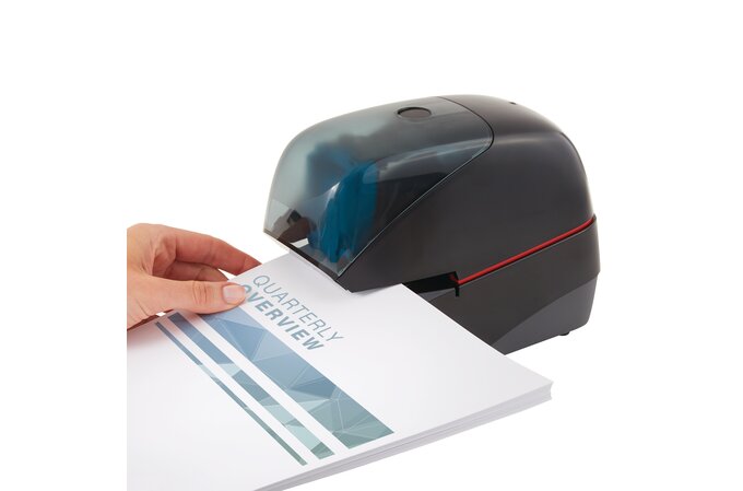 Rapid® 5080e Professional Electric Cartridge Stapler, 90 Sheets, Black ...