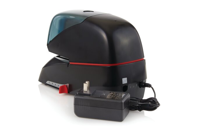Rapid® 5080e Professional Electric Cartridge Stapler, 90 Sheets, Black ...