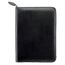 Day-Timer Undated Armorhide Leather Zippered Planner Cover Black ...
