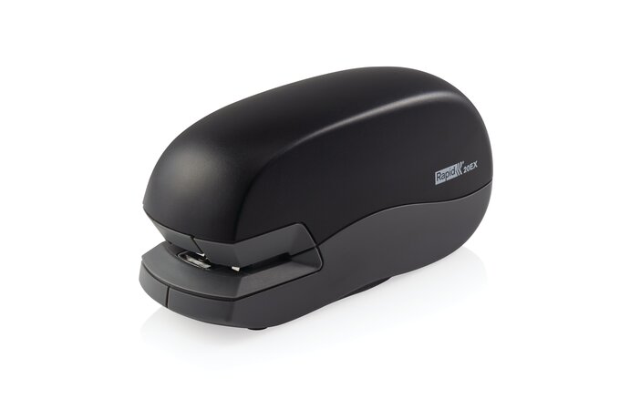 Rapid® Fixative 20EX Electric Desktop Stapler, 20 Sheets, Black ...