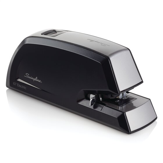 Swingline® Commercial Electric Stapler, 20 Sheets, Black | Swingline ...