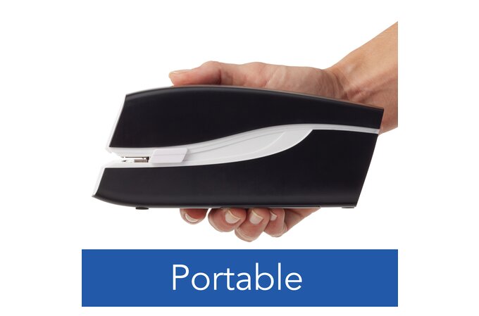 Swingline Portable Electric Stapler, 20 Sheets, Black | Swingline ...