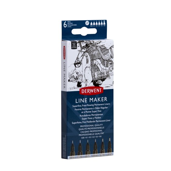 Pens | Fineliner & Paint Pens | Shop Now | Derwent UK | Derwent Line ...