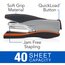 Swingline Optima 40 Desk Stapler, Reduced Effort, 40 Sheets, Silver ...