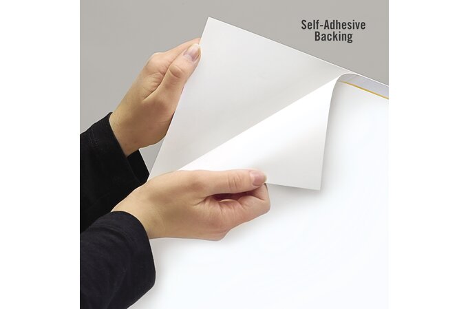 AT-A-GLANCE Undated WallMates Dry-Erase Writing Surface, Self-Adhesive ...
