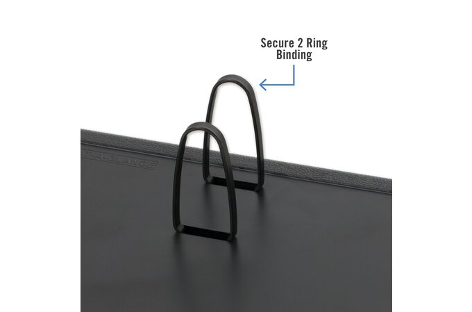 AT-A-GLANCE Loose-Leaf Desk Calendar Base, 19 Style, Holds 3 1/2" x 3 3 ...