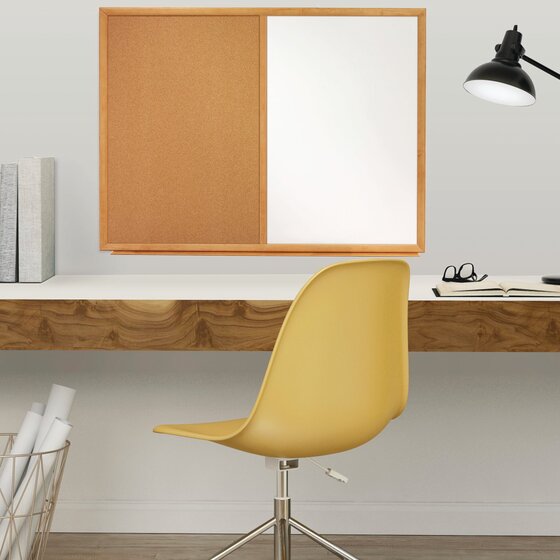 Quartet® Standard Combination Whiteboard/Cork Bulletin Boards ...
