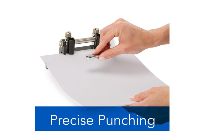 Swingline Heavy Duty 2-Hole Punch, 1/4" Hole Size, 40 Sheets ...