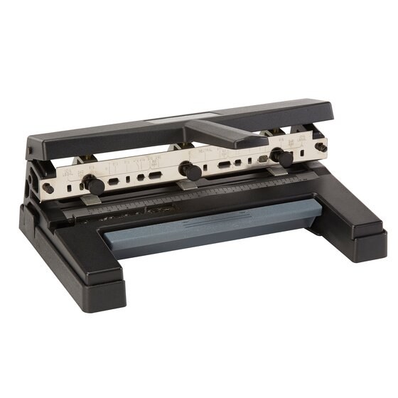 Swingline® 2-4 Hole Heavy Duty Punch, Adjustable Centers, A4 Compatible ...