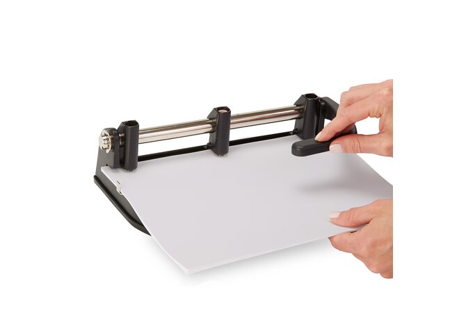 Swingline Lever Handle Heavy Duty Punch, 2-7 Holes, Adjustable Centers ...