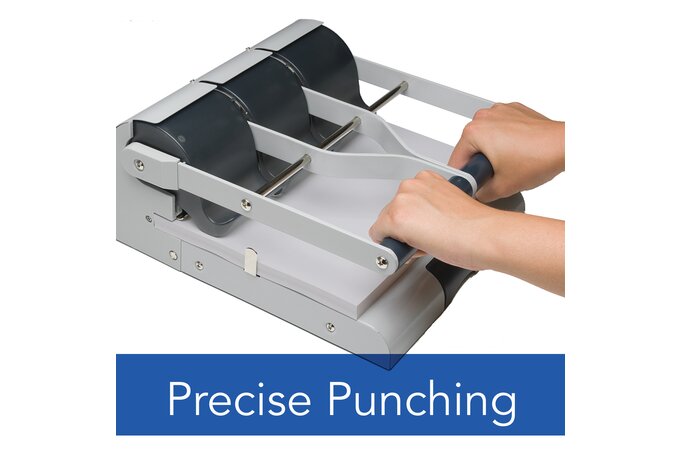 Swingline High Capacity Adjustable Punch, 2-3 Holes, Adjustable Centers ...