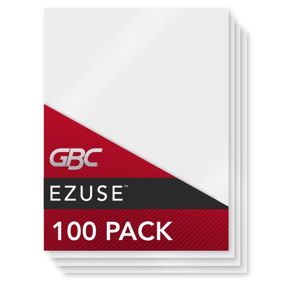 GBC EZUse Thermal Laminating Pouches, Menu Size | Laminating Pouches ...