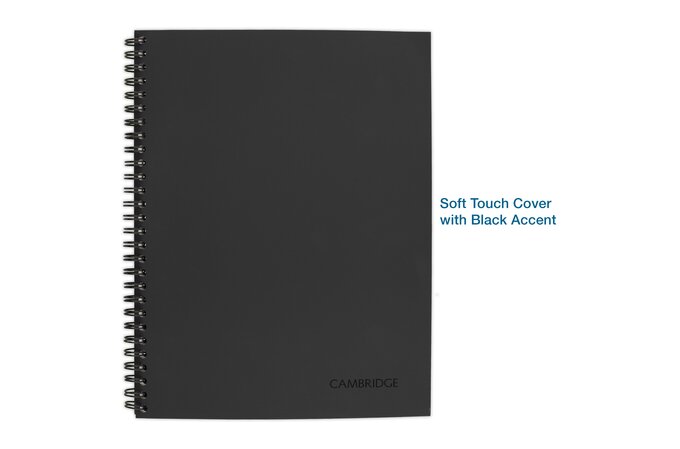 Cambridge Limited Wirebound Action Planner Business Notebook, 80 Sheets ...