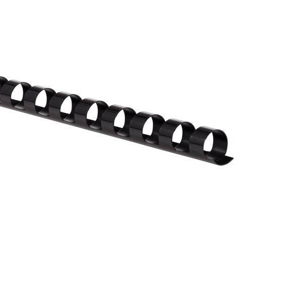 GBC® CombBind Binding Spines, 3/8", Black, 100 Pack | Binding Spines ...