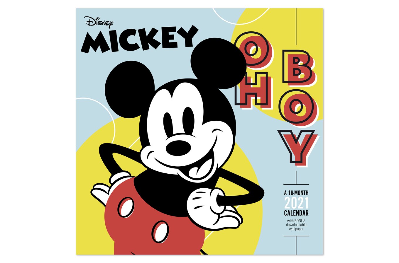 Mickey Mouse Printable Calendar