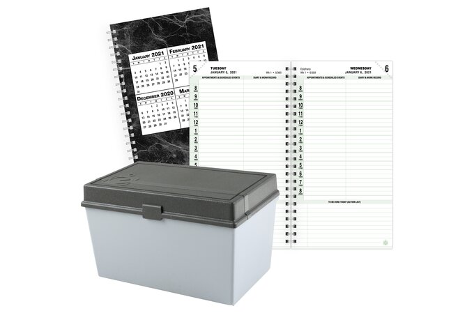 Day-Timer One Page Per Day Planner Refills, Wirebound, 3 1/2" x 6 1/2 ...