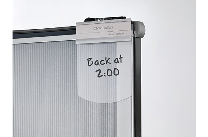 Quartet Workstation Privacy Screen, 38" x 64", Rolling, Full Length ...