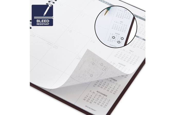 AT-A-GLANCE Weekly Appointment Book Planners, Large | Weekly Planner ...