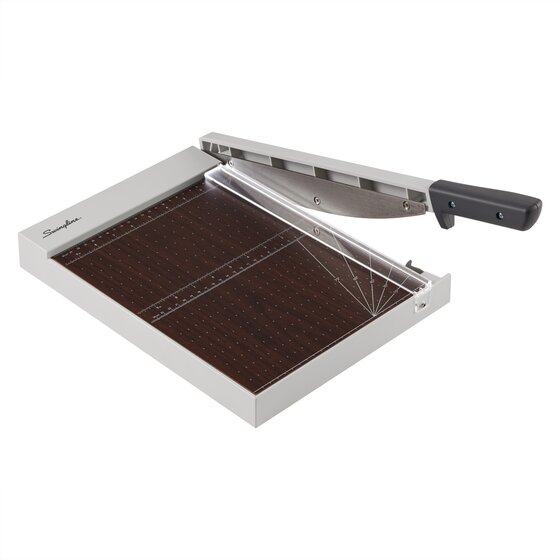 Swingline® ClassicCut® Guillotine Trimmers with EdgeGlow, Wood ...