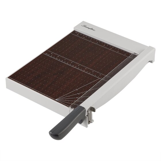 Swingline® ClassicCut® Guillotine Trimmers with EdgeGlow, Wood ...
