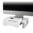 Quartet® Glass Desktop Monitor Riser with Dry-Erase Board, Adjustable ...