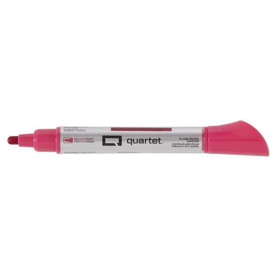 Quartet Premium Glass Board Dry-Erase Markers, Bullet Tip, Assorted ...