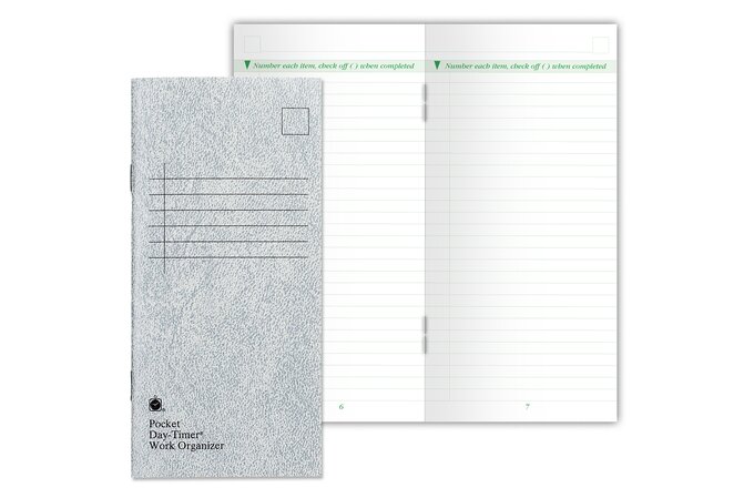 Day-Timer One Page Per Day Planner Refills, Wirebound, 3 1/2" x 6 1/2 ...