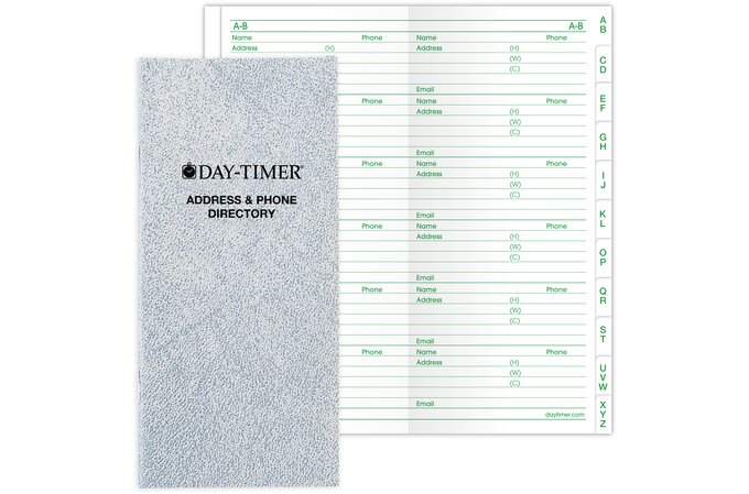 Day-Timer One Page Per Day Planner Refills, Wirebound, 3 1/2" x 6 1/2 ...