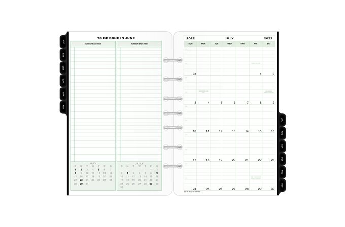 Day-Timer Two Page Per Week Original Planner Refills, 5 1/2" x 8 1/2 ...