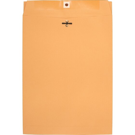 Mead® Clasp Envelopes, Office Pak, 9" x 12", Brown Kraft, 20 Count ...