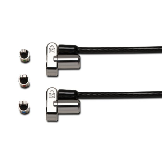 Universal 3-in-1 Keyed Cable Lock - Twin Lockheads | Laptop, iPad ...