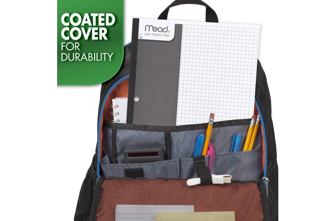 Mead Q4 Paper Tablet, Graph Ruled, 20 Sheets, 11" x 8 1/2" | Filler ...