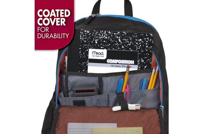 Mead Square Deal Journal Composition Book, Wide Ruled, 100 Sheets, 9 3/ ...